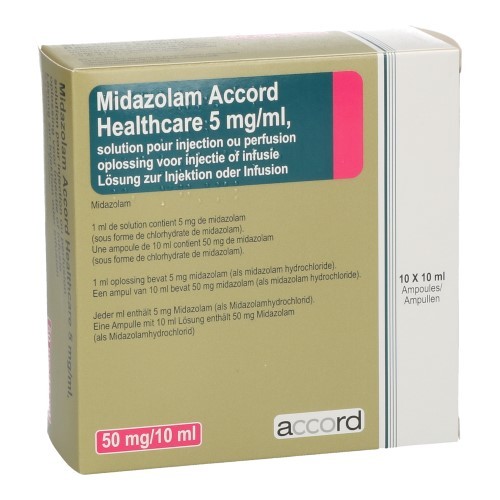 MIDAZOLAM ACCORD 5MG ML OPL INJ AMP 10X10ML My Pharmacyshop MIDAZOLAM ACCORD 5MG ML OPL INJ AMP 10X10ML My Pharmacyshop
